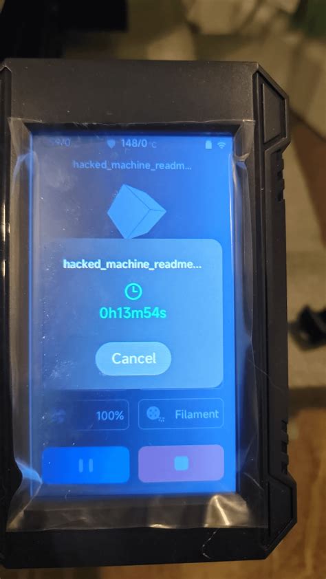 Hacked Printer Ranycubic