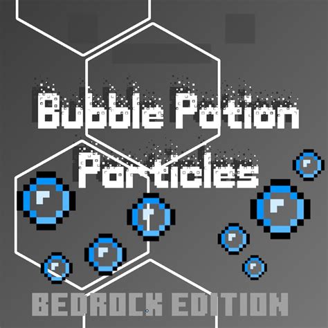 Bubble Potion Particles Minecraft Texture Pack