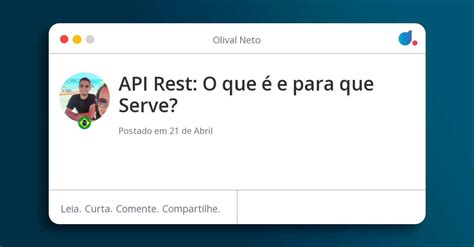 API Rest O que é e para que Serve