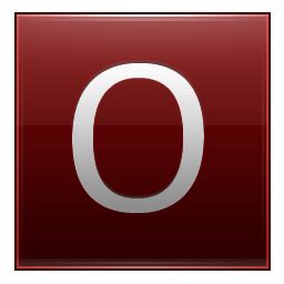 Letter O Red Icon Multipurpose Alphabet Iconpack Supratim Nayak