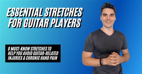 Guitar Stretches To Help Avoid RSI Carpal Tunnel Other Injuries