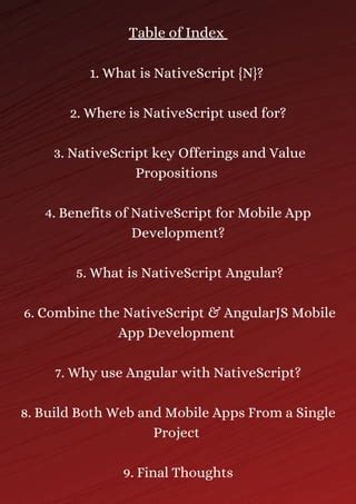 How Native Script Angular Helps To Build Truly Native Mobile