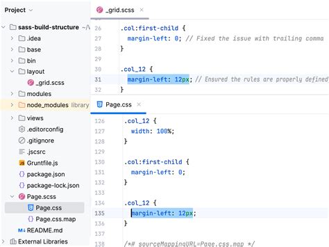Sass Scss And Less Intellij Idea Documentation