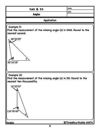 degrees minutes seconds dms and decimal degrees dd scaffolded