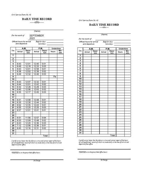 daily time record sheet alnie pdf