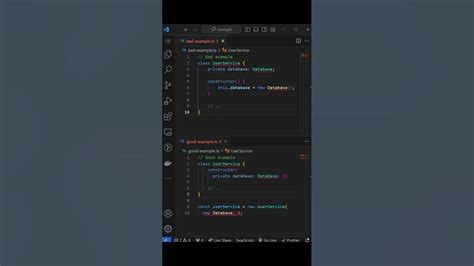 clean code dependency injection typescript cleancode programming
