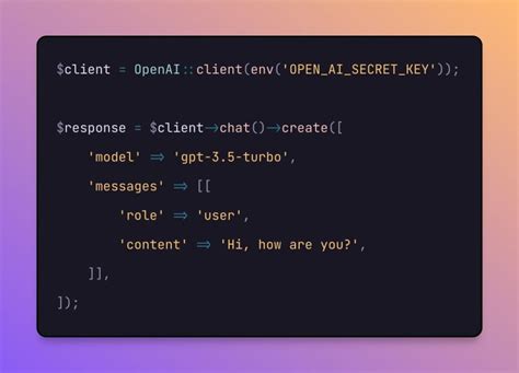 Nicholas O On Linkedin Wonders Of Php Laravel And Chatgpt Api Integration Now Everyone Can