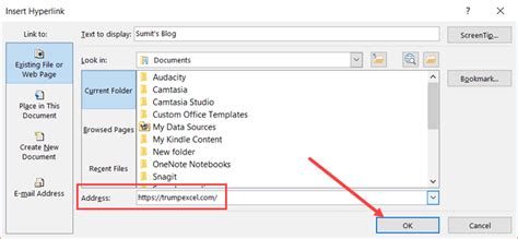 Liens Hypertexte Dans Excel Un Guide Complet Exemples Conseils