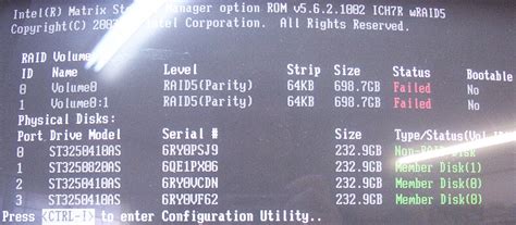 Solved How To I Repair My Previously Bootable RAID From Non RAID Status Experts Exchange