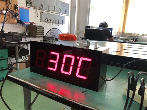 Led Digital Clock Model Ck 604 Indoor Buzzer นาฬิกาดิจิตอลโรงงานพร้อม
