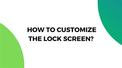 How To Customize PC Lock Screen Windows 10 11 Pttrns