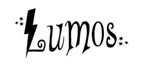 Lumos With Stars From Hp Page Headers Harry Potter Tattoos Small