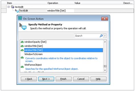 Accessing Native Properties And Methods Of Qt Objects TestComplete Documentation