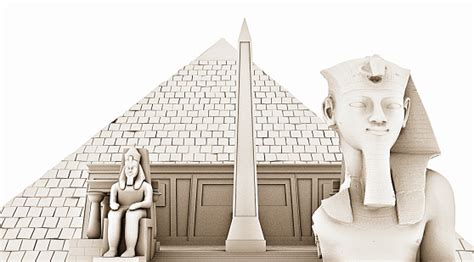 이집트의 보물 고고학 발견 및 유물 파라오 피라미드 오벨리스크 사원의 고고학과 역사 3차원 형태에 대한 스톡 사진 및 기타 이미지 Istock