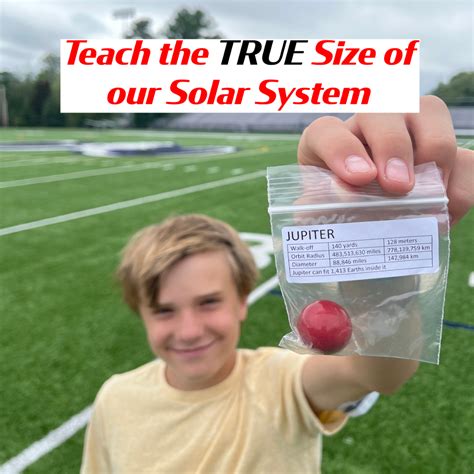 A Solar System Model That Teaches The True Size Of The Solar System