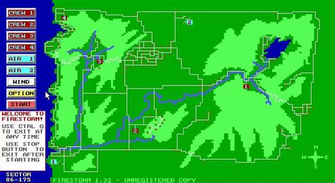 Firestorm The Forest Fire Simulation Program Download 1995 Simulation