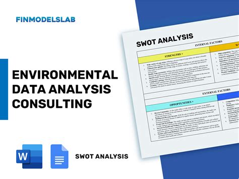 Environmental Data Analysis Consulting Business Swot Analysis
