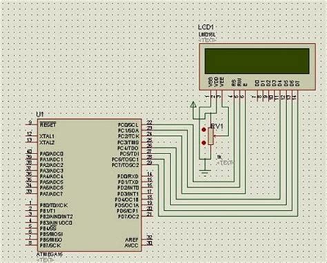 Simulasi LCD Pada Proteus All About Microcontroller