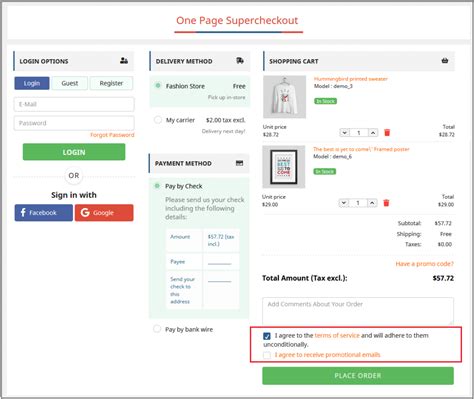 Prestashop One Page Checkout Addon User Manual Knowband