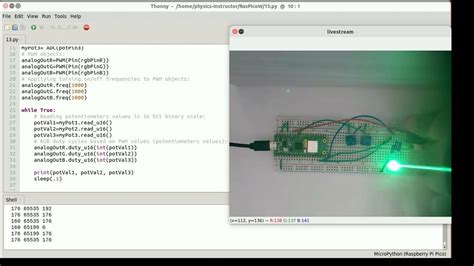 Controlling An Rgb Led Using 3 Potentiometers In Micropython Youtube