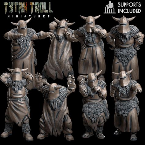 Monty Python Inspired Miniatures Stls Tytantroll Miniatures R Minis