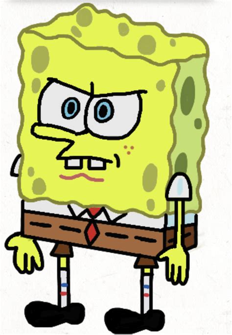 Angry Spongebob By Spongebobdeviant On Deviantart
