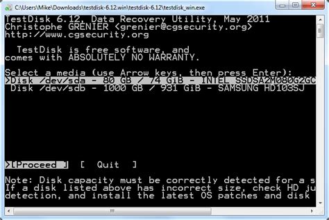 TestDisk Free Download Software Reviews Downloads News Free Trials Freeware And Full