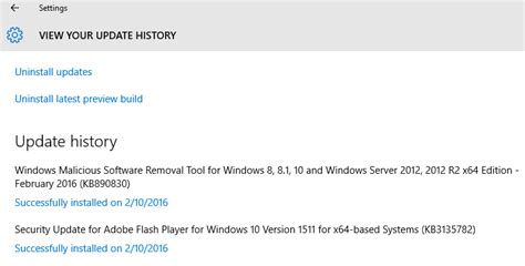 How To Roll Back Builds And Uninstall Updates On Windows Technobezz