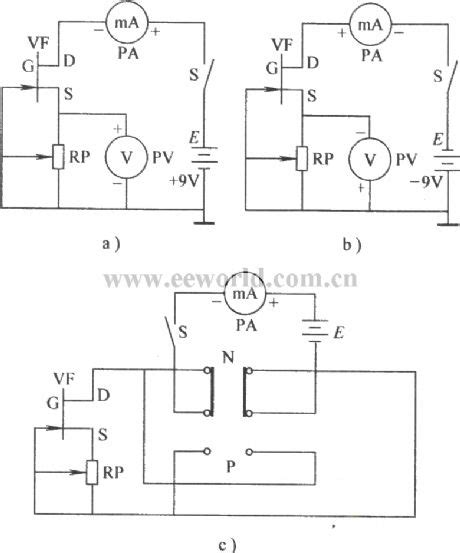 Junction Field Effect Transistor Matching Test Circuit Measuringand
