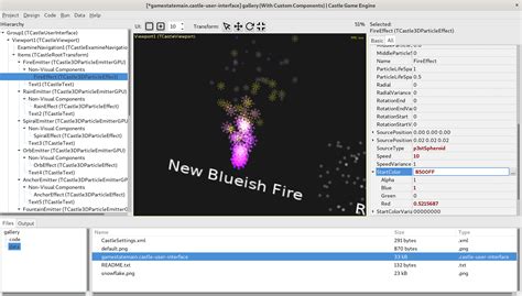Updates To The Particle System Cge D Particle Emitter Including Editing Integrated Right