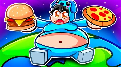 Becoming The Fattest Player In Roblox Youtube