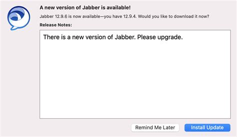 Cisco Jabber Softphone Users Need To Upgrade To Latest Version