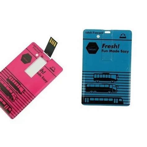 Card Custom Usb Flash Drive Memory Size Gb To Gb At Unit In Mumbai