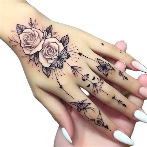 40 Girly Hand Tattoos Ideas Pretty Hand Tattoos Hand Tattoos Girly