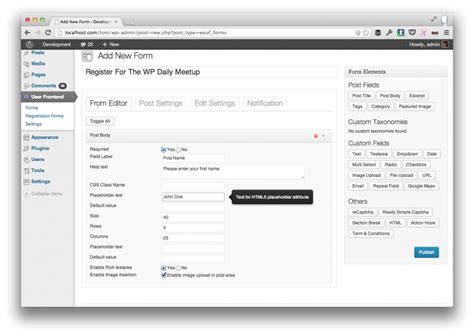 Wp User Frontend Pro Review And Giveaway Thetorquemag