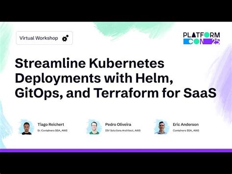 Free Video Streamline Kubernetes Deployments With Helm Gitops And Terraform For Saas From