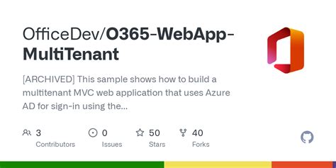 Github Officedevo365 Webapp Multitenant Archived This Sample