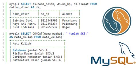 Tutorial Belajar Mysql Menggunakan Alias Sebagai Ganti Nama Tabel