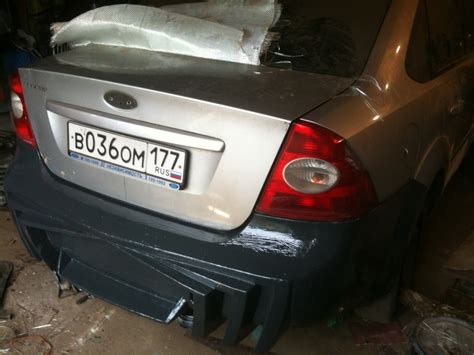 сделал задний бампер — Ford Focus II Sedan, 1,8 л, 2006 года | тюнинг ...