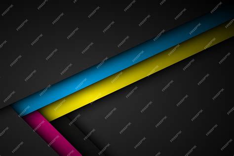 premium vector abstact vector background with lines in cmyk colors
