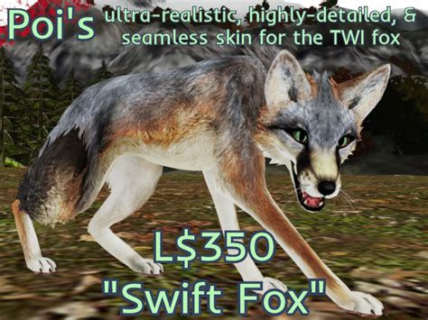 Second Life Marketplace [poi] Twi Swift Fox