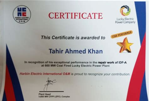 Tahir Ahmed Khan On Linkedin I Honored And Joyful To Share That I Have