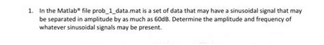 solved two data sets in problem 1 b data filedata sets