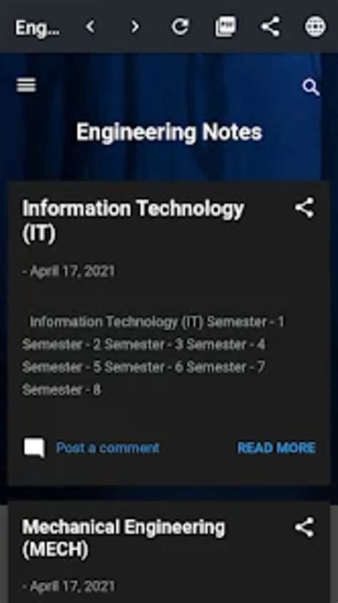 Android için BTech Notes Engineering Note İndir