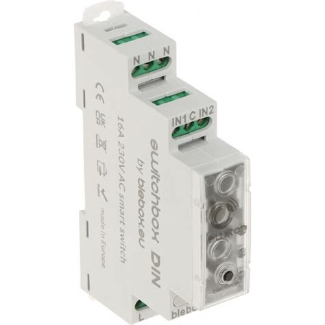 Blebox Smart Switch Switchbox Din Blebox Wi Fi 230 V Ac Dir Lv