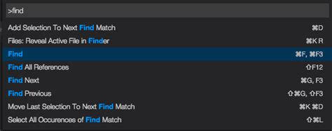 Visual Studio Code Find Search And Command Palette Kevinhakanson