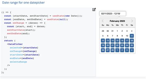 Date Range Picker Not Working Properly When Try To Edit Directly On Input Box Issue