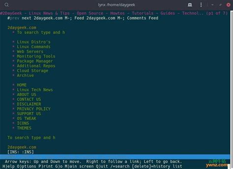 Linux 文件 Links从linux终端中打开访问浏览网站可用linkselinkslynxw3mbrowsh Csdn博客