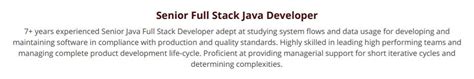 Java Full Stack Developer Resume 2023 Guide With 20 Resume Samples