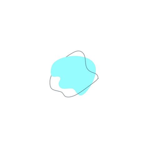 premium vector set of blob elements set vector splash